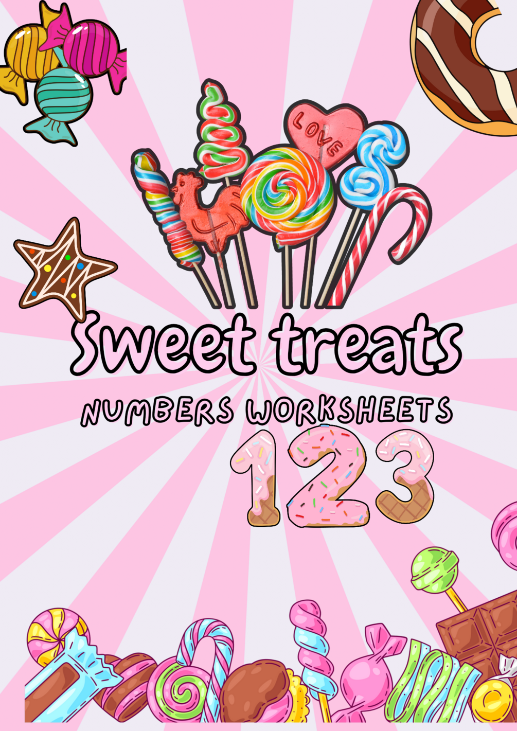 Sweet treats: Numbers Worksheets