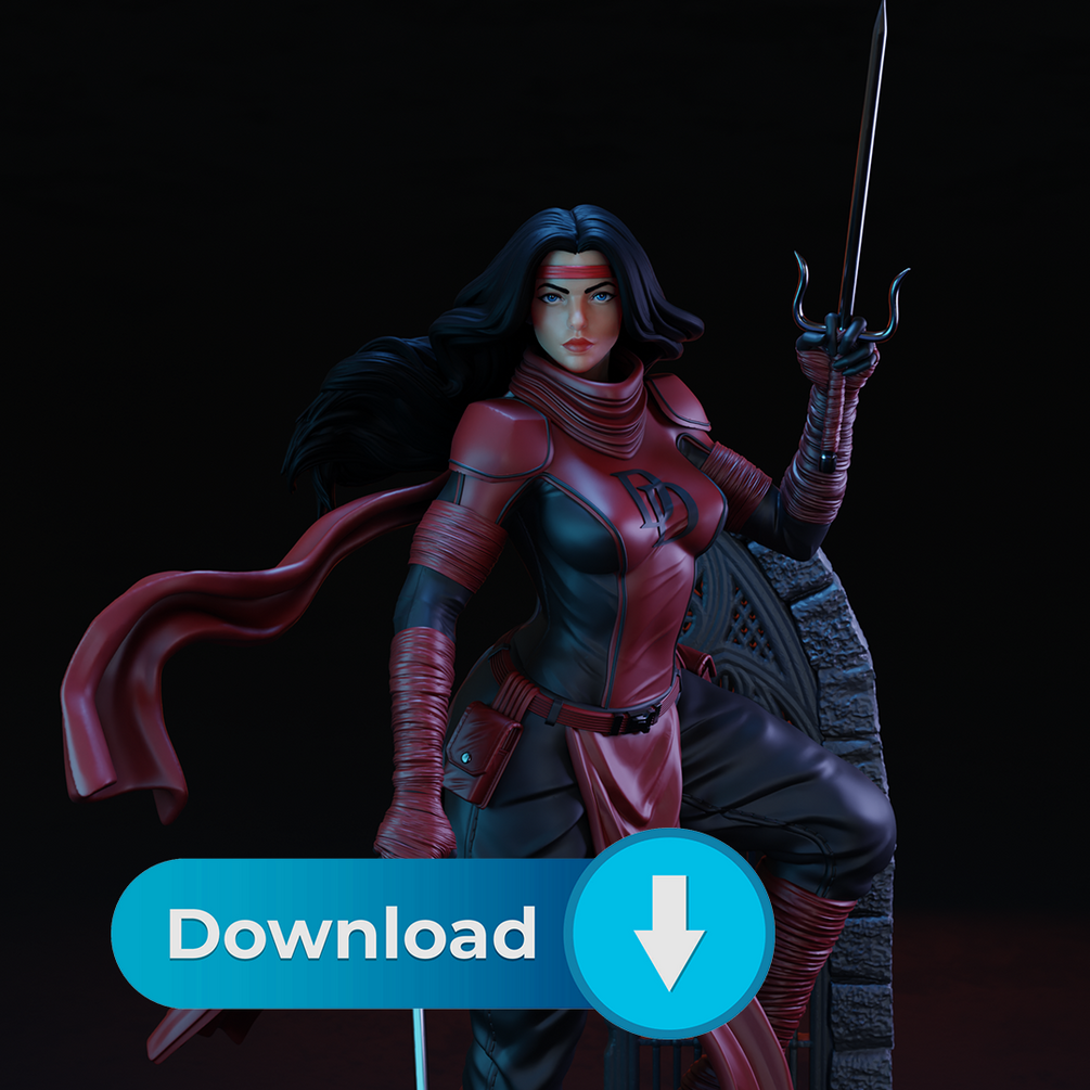 Daredevil Woman Pose 02 (basic)