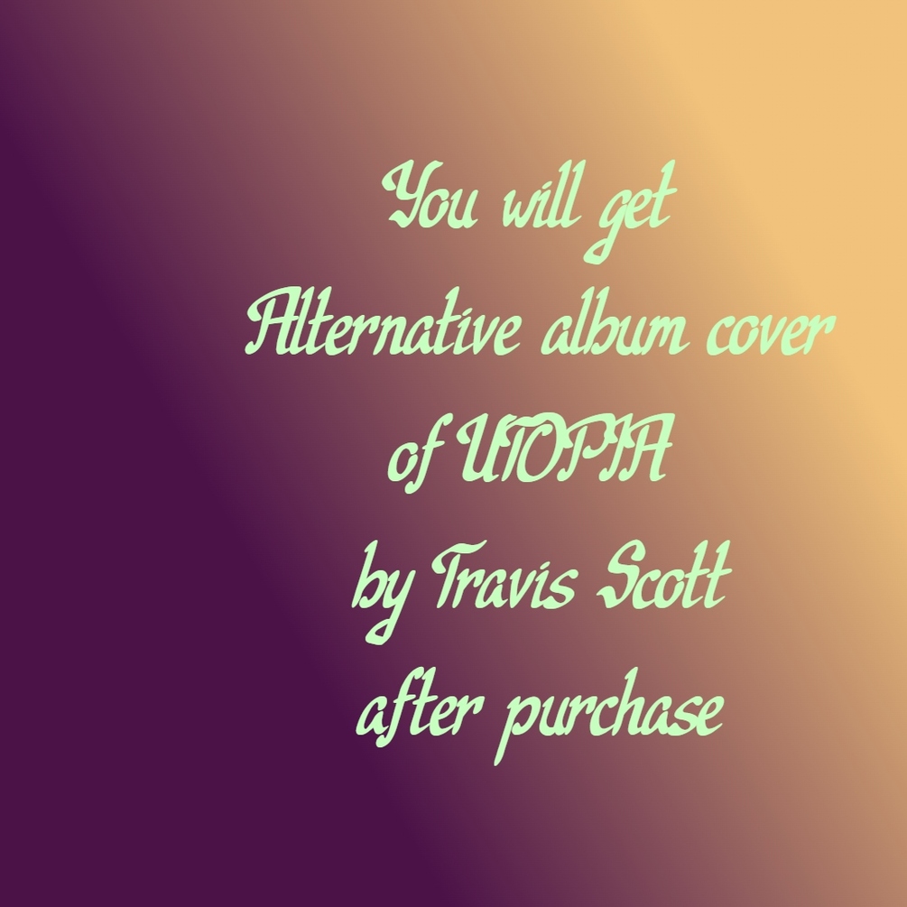 Alternative album cover of UTOPIA by Travis Scott