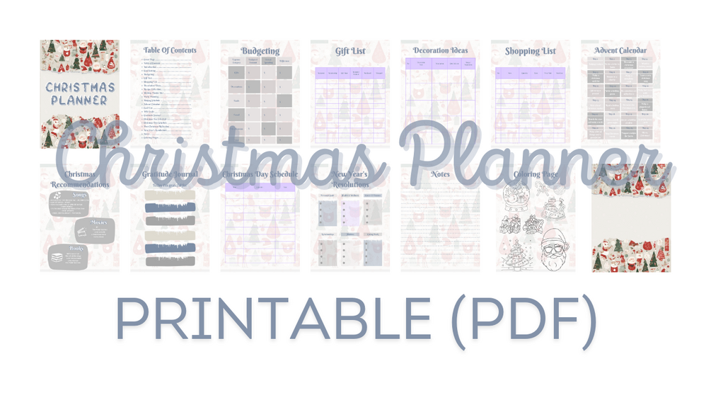 [PDF]Christmas planner printable