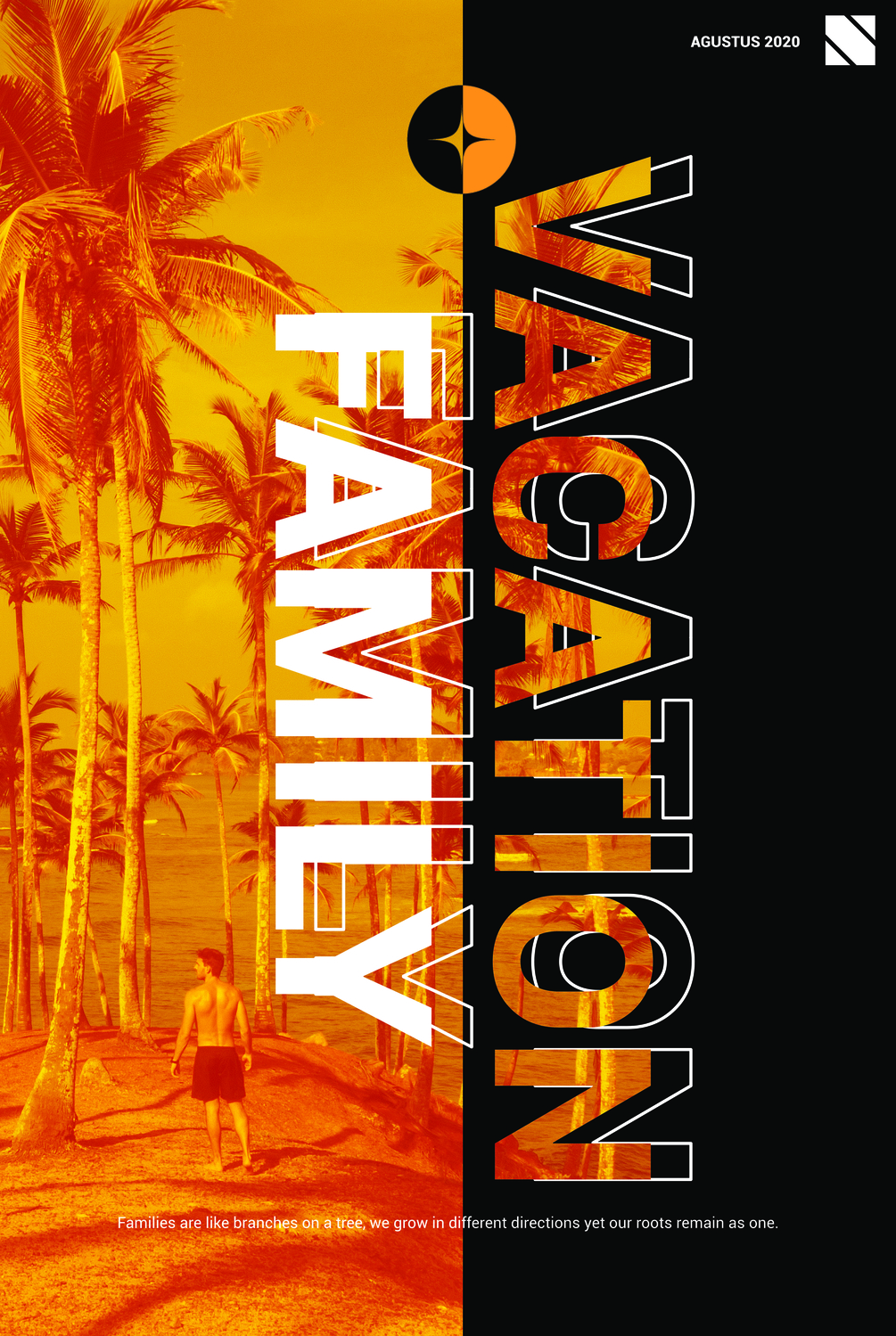 FROYONION VACATION FAMILY POSTER AFFINIY PHOTO "2020