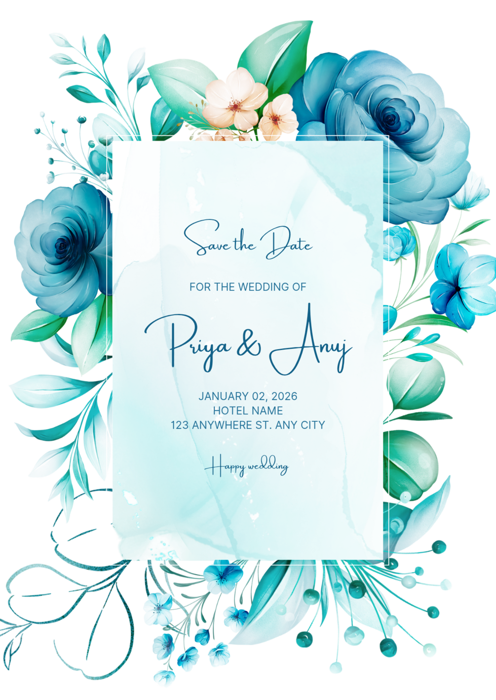 Weeding Card