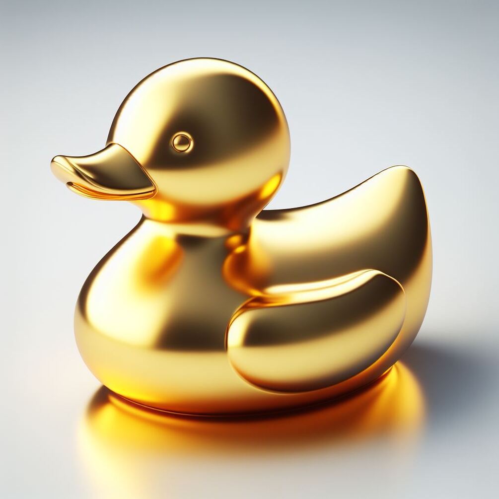 Premium Gold Duck