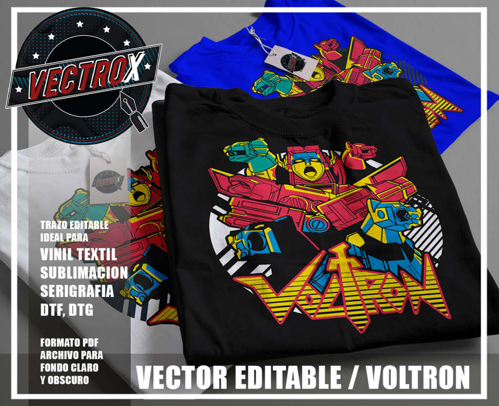 Vector Editable - Voltron