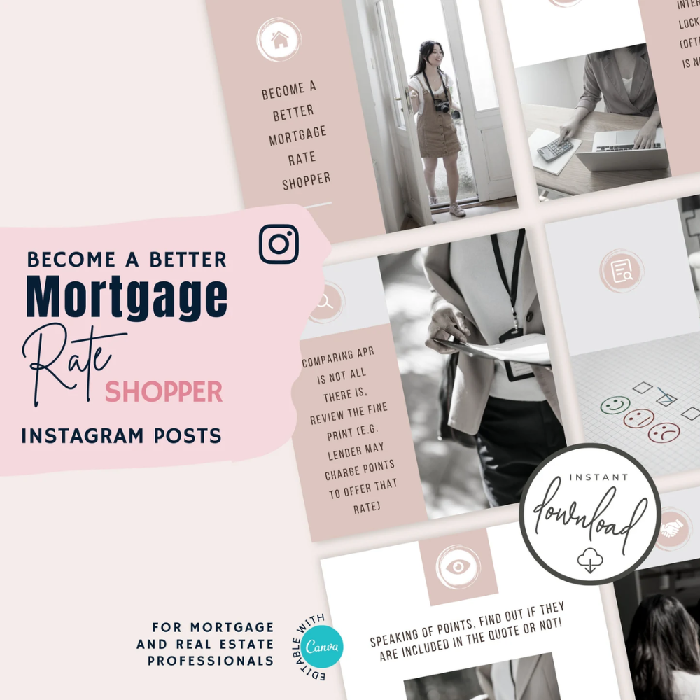 Instagram Posts for Mortgage Brokers - Educate Clients to Become Better ...