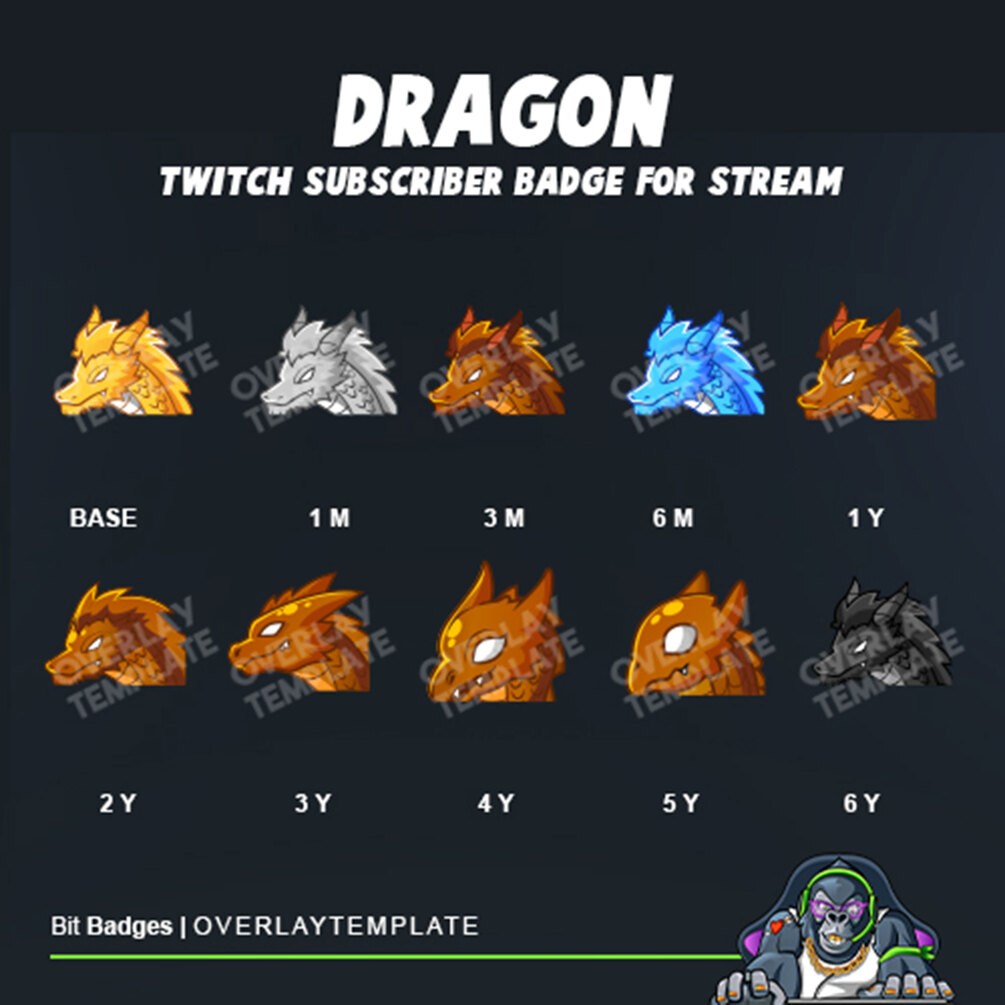 Dragon – Bit Badges