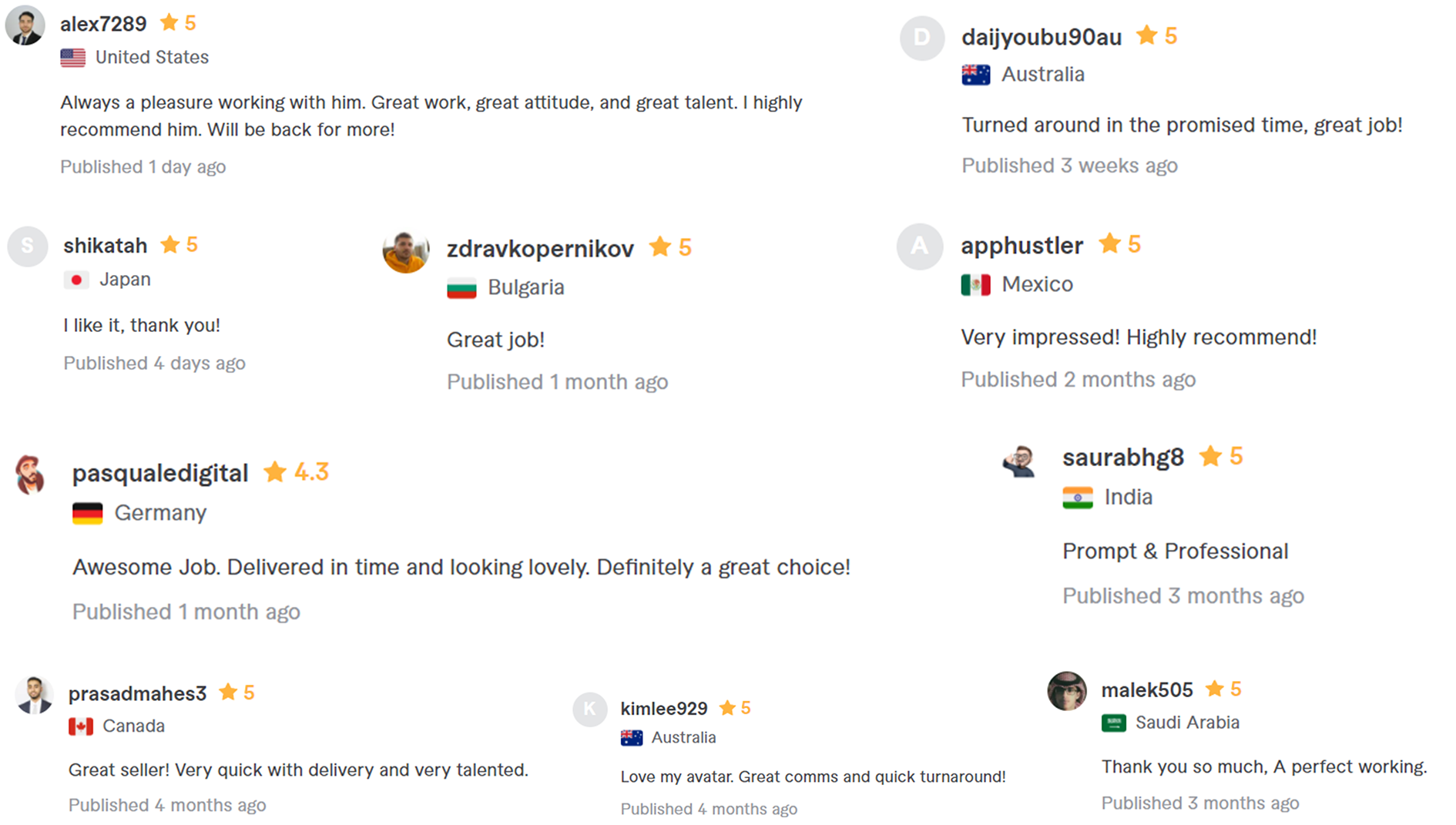 Custom Avatar Notion style Profile