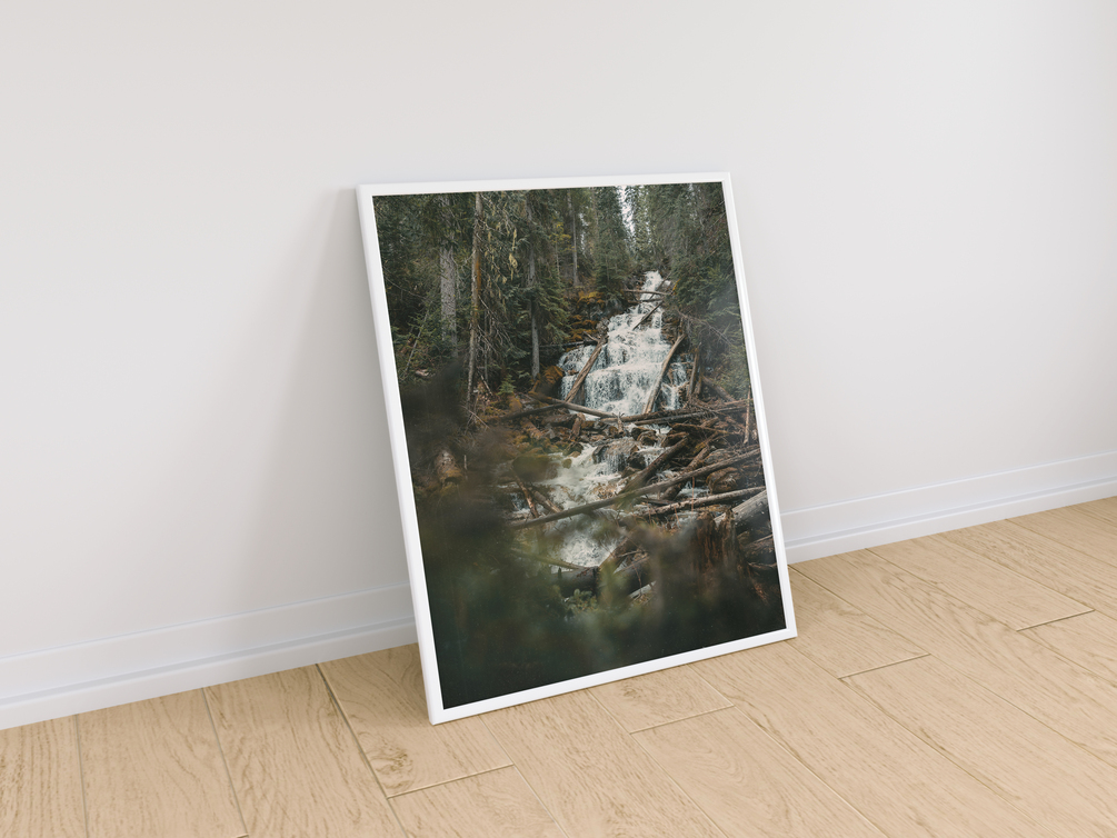 "May Waterfall" - Outdoor Poster Wall Art | Digital Download