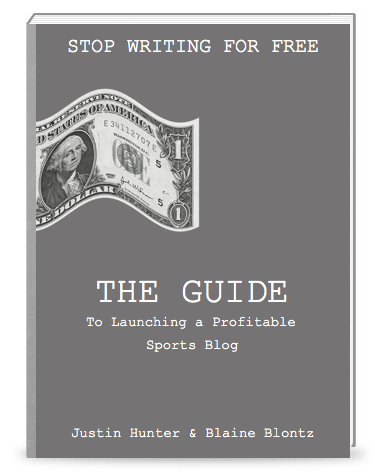 The Guide to Launching a Profitable Sports Blog - The Starter Guide