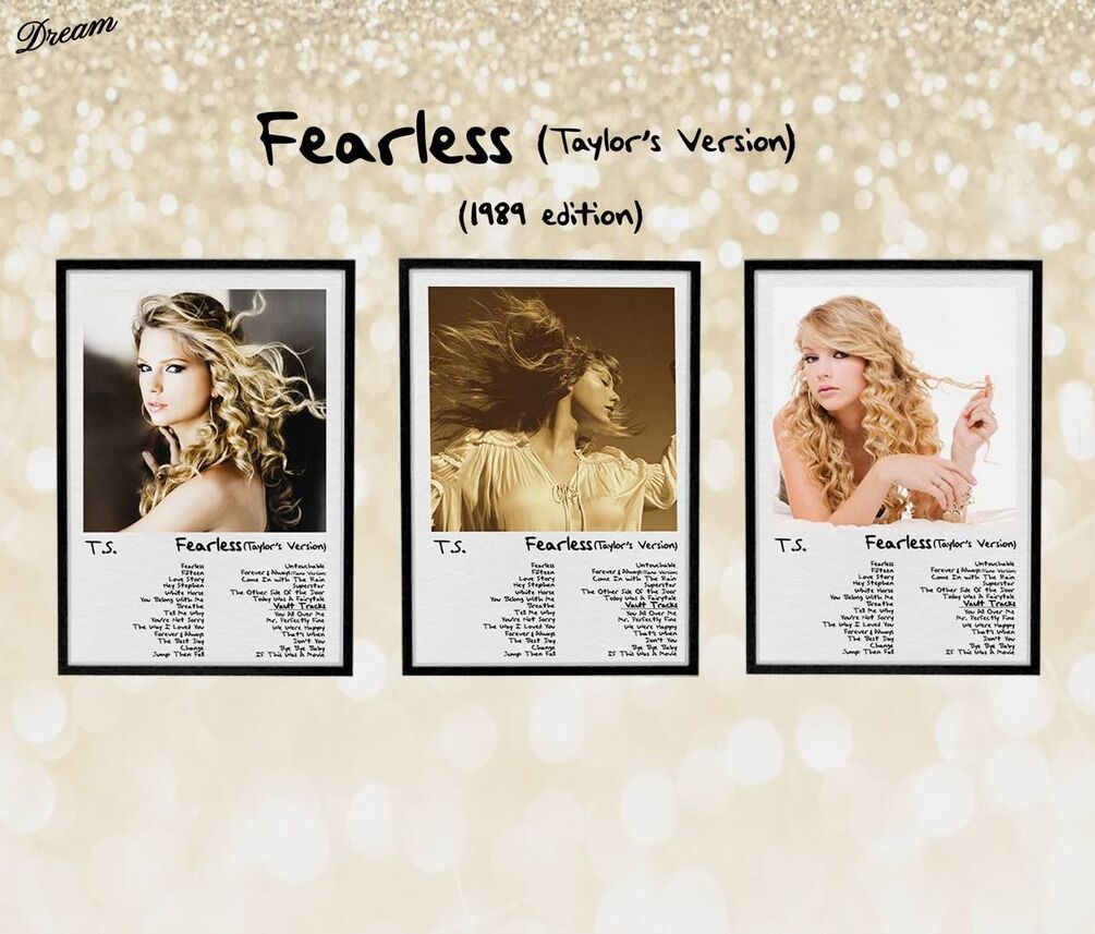 Fearless (Taylor's Version) Posters Collection (1989 Edition)