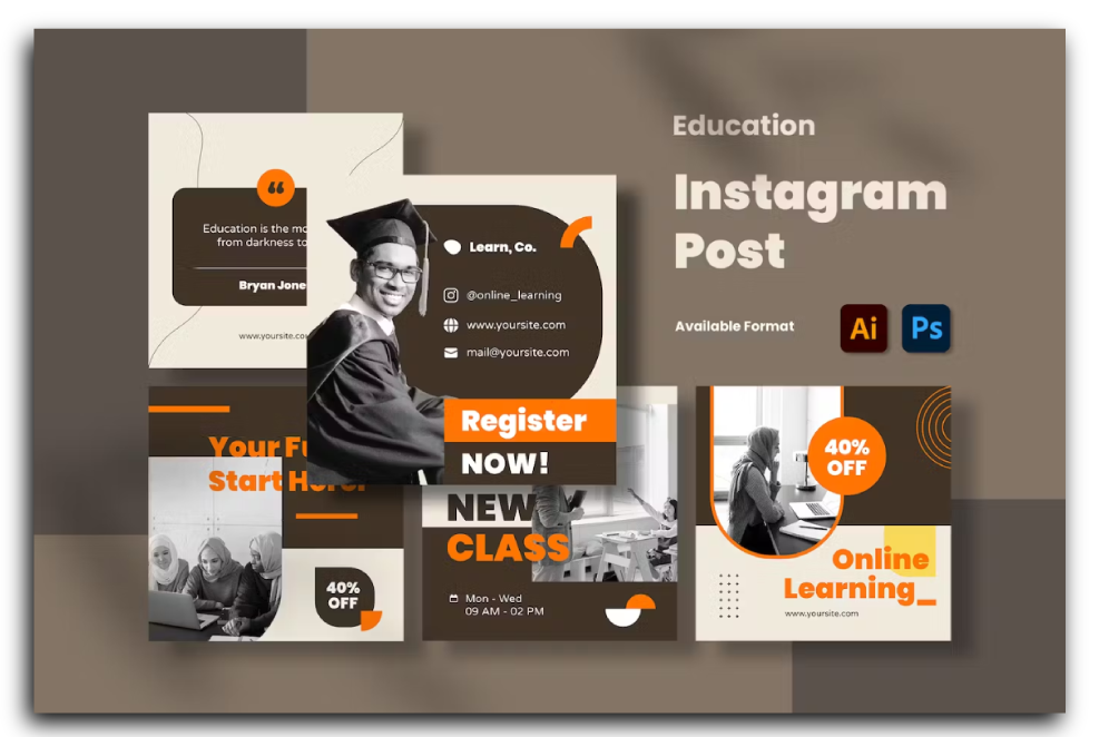 Education Instagram Post Template