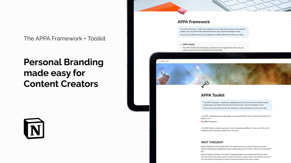 APPA Framework + Toolkit for Content Creators