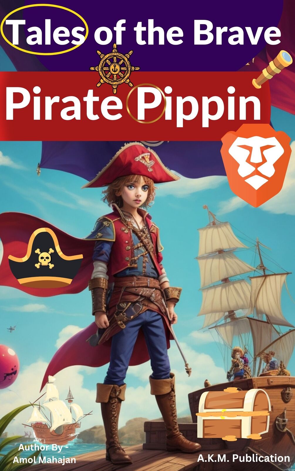 Tales of the Brave Pirate Pippin Story book