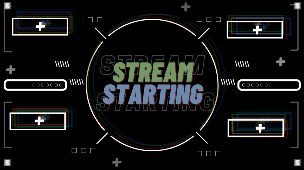 Animated '141' Starting Soon Screen