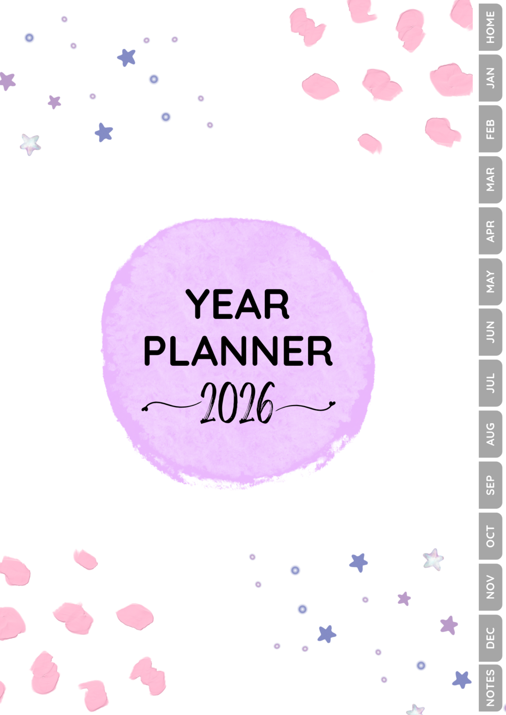 Digital Year Planner 2026