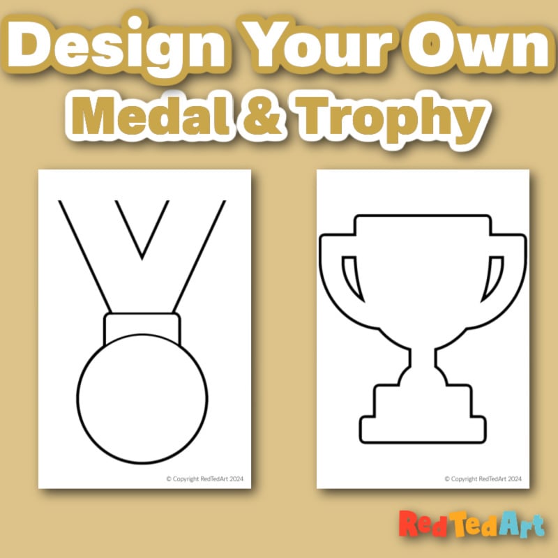 Olympics - trophy & medal