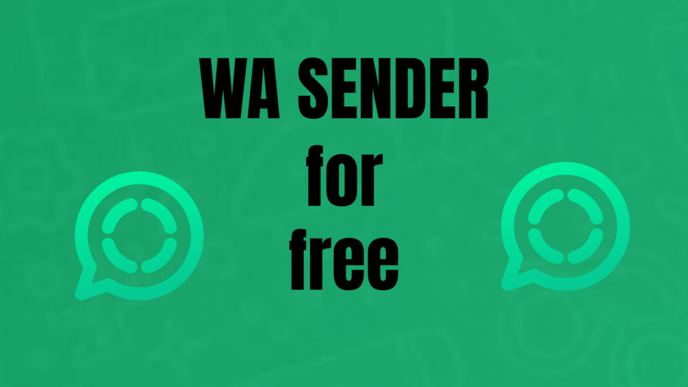 WASENDER : Best WhatsApp Bulk Messaging Software with Automation
