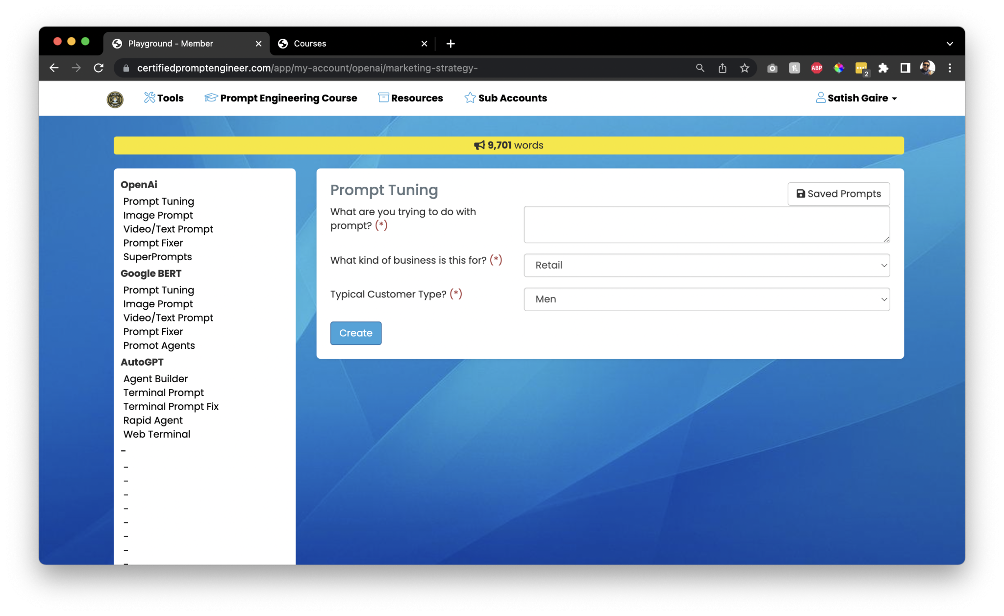 Prompt Engineering Mastermind