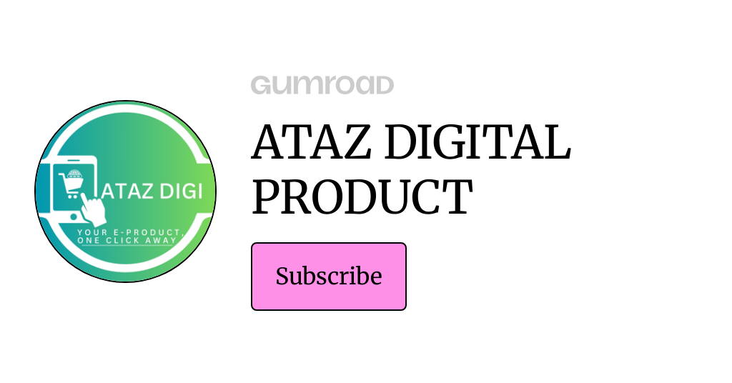 ATAZ DIGITAL PRODUCT