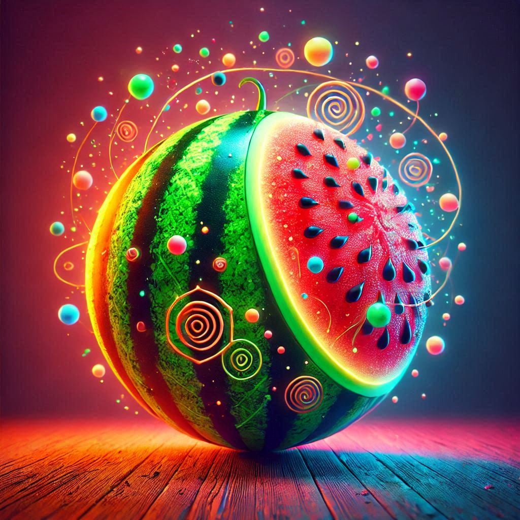 "Hyper-Realistic 3D Watermelon Art – A Slice of Perfection ...