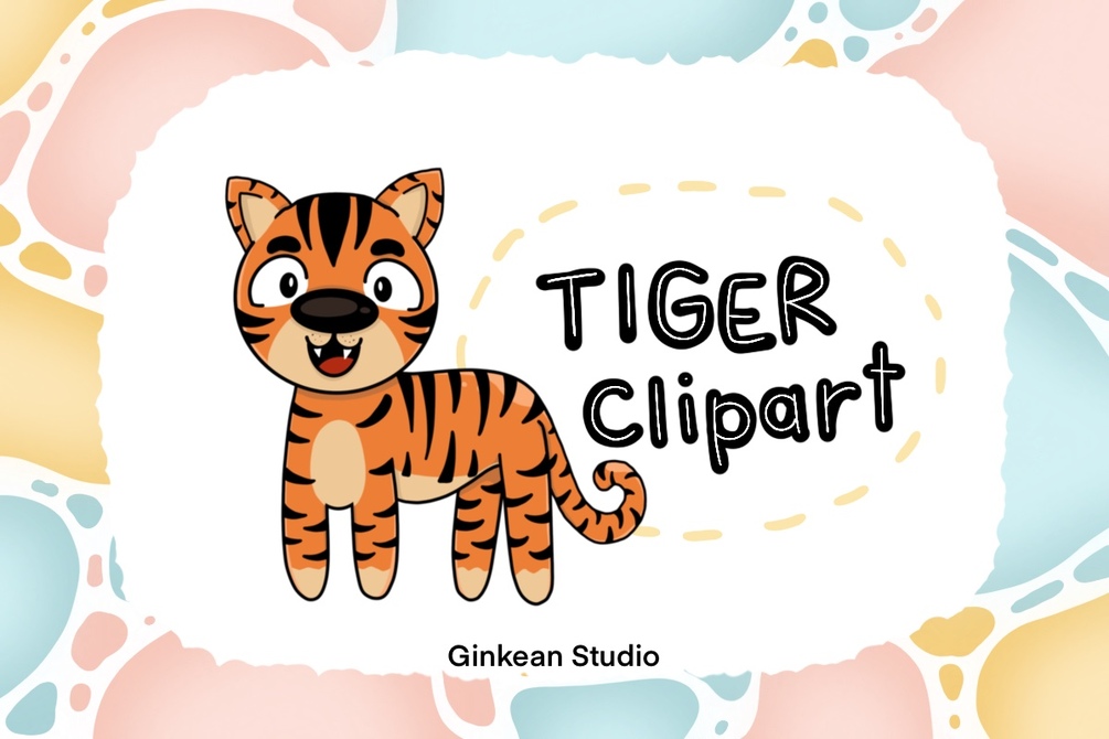 Tiger clipart, tiger png, digital sticker, sticker, cricut sticker ...