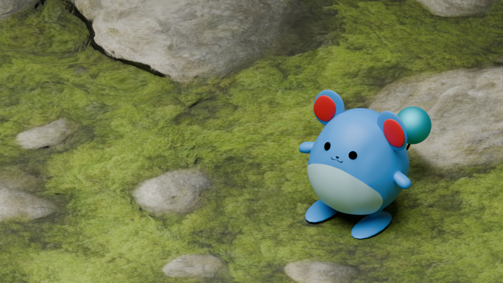 Marill - Pokemon - 3D model