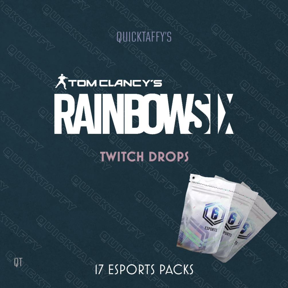 Rainbow Six siege twitch drops 17 packs