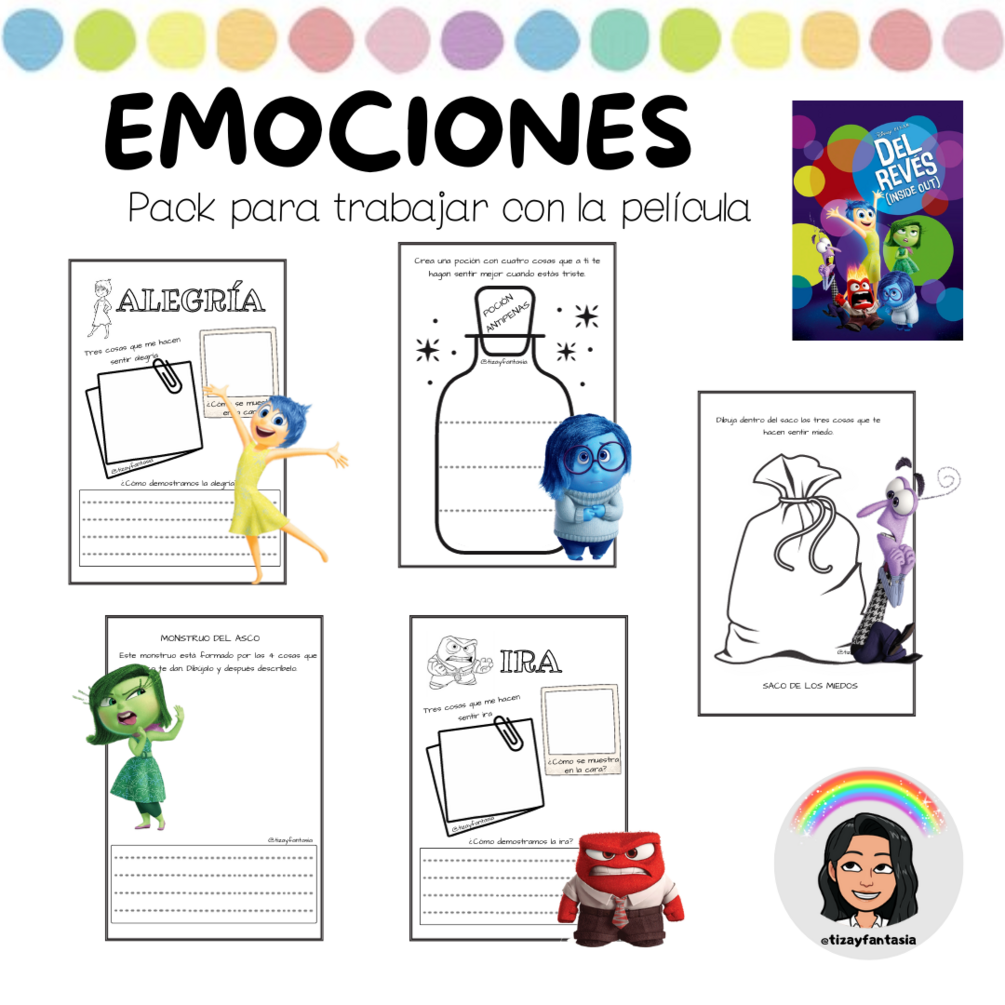 Emociones con la película "Del revés"