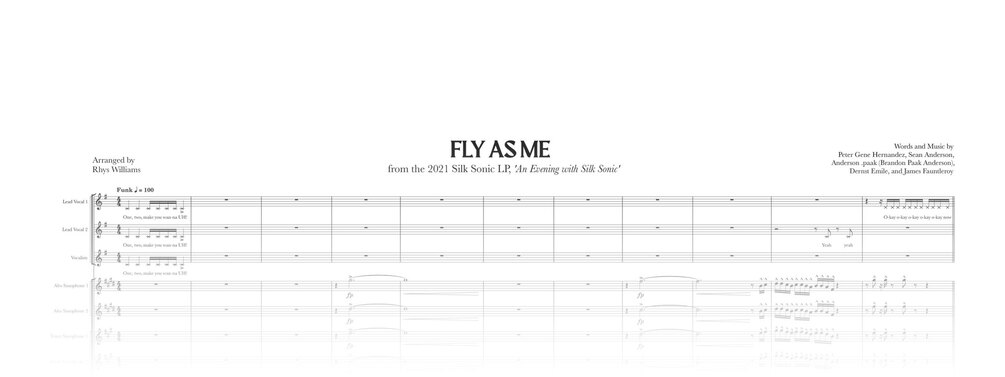 Silk Sonic - Fly As Me