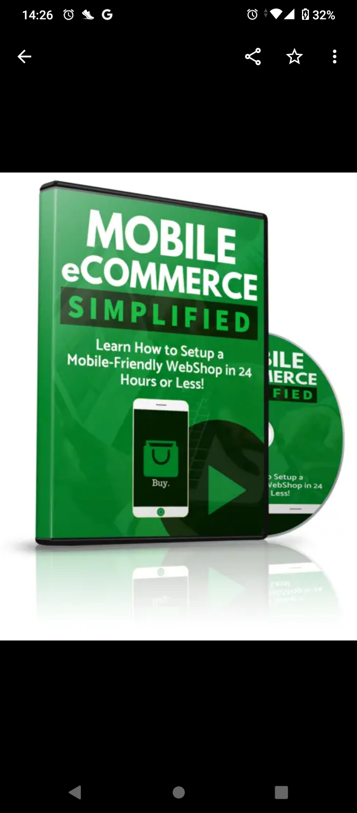 Mobile eCommerce Simplified