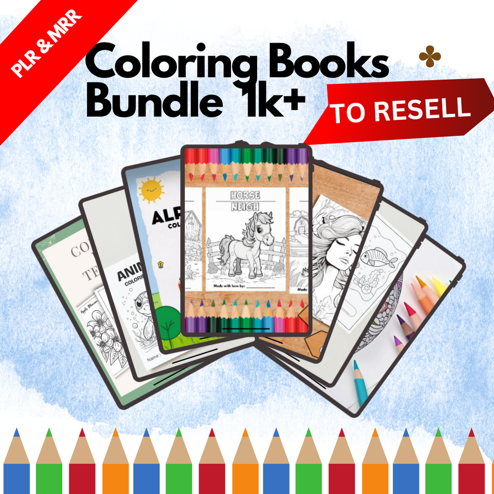 Coloring Mega Bundle Resell