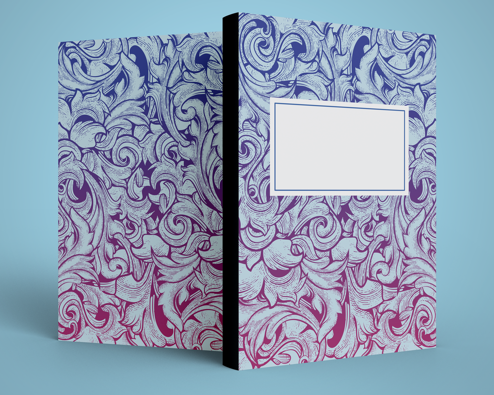 Flowery Book Cover