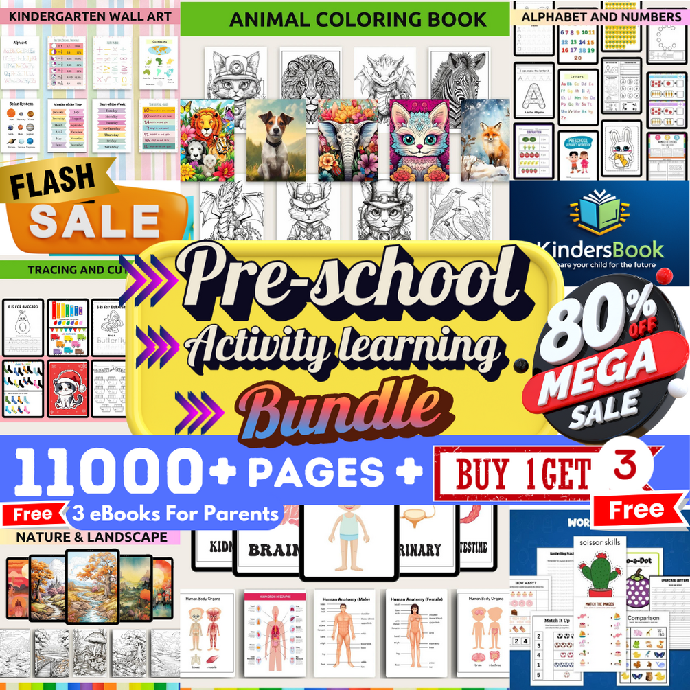WORLD'S BIGGEST PRESCHOOL BUNDLE COLLECTION 2024