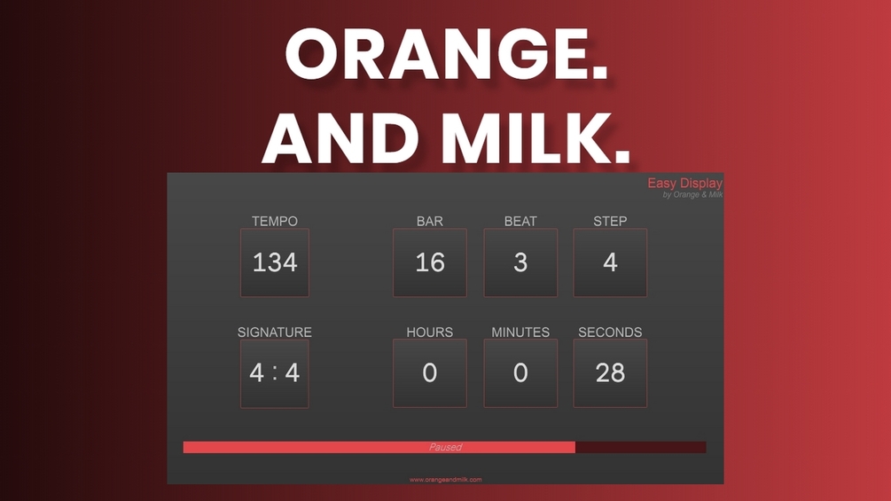 EASY Display - Ableton Max Device