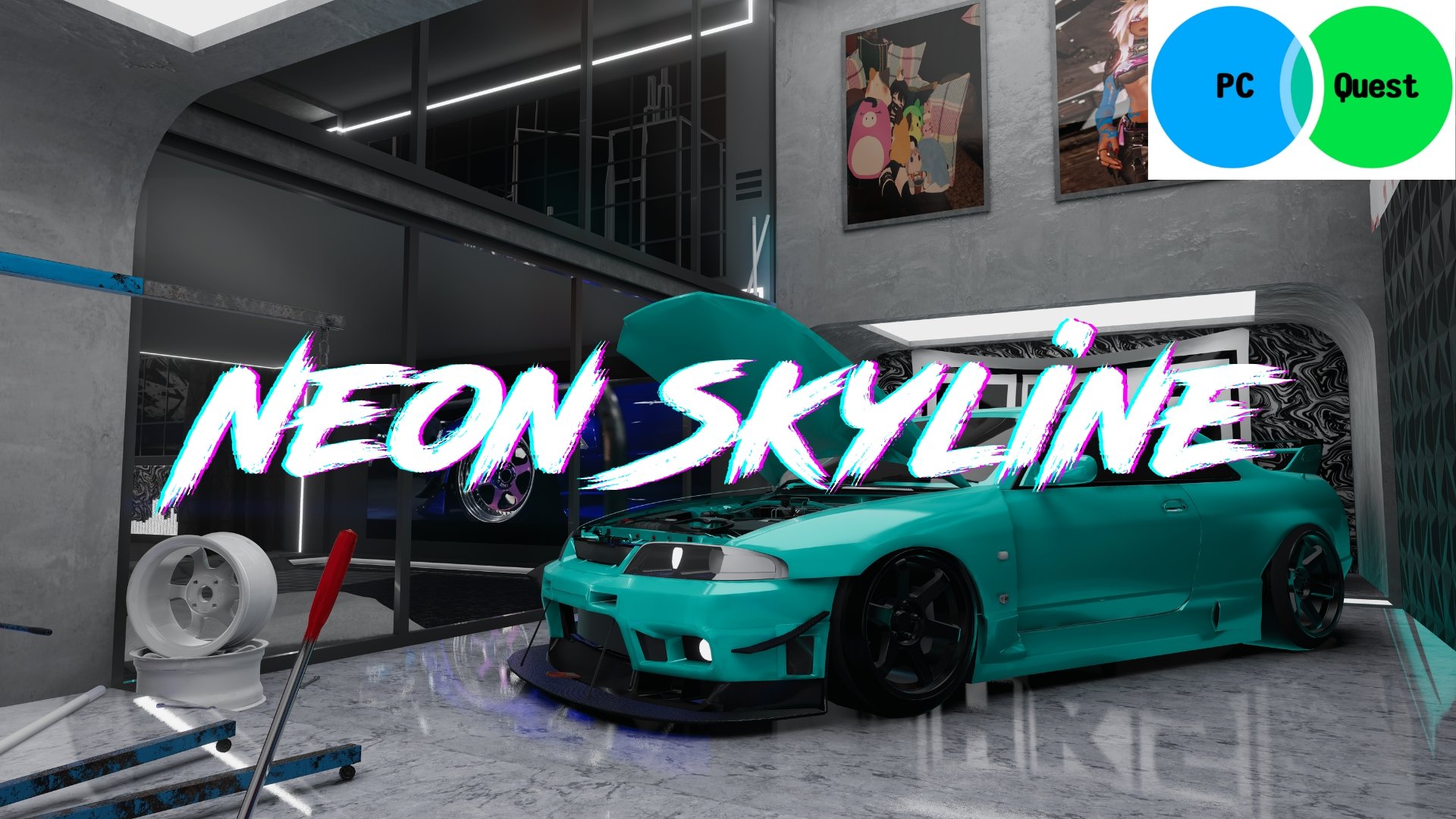 Neon Skyline Now Available! - Worlds By Beemo