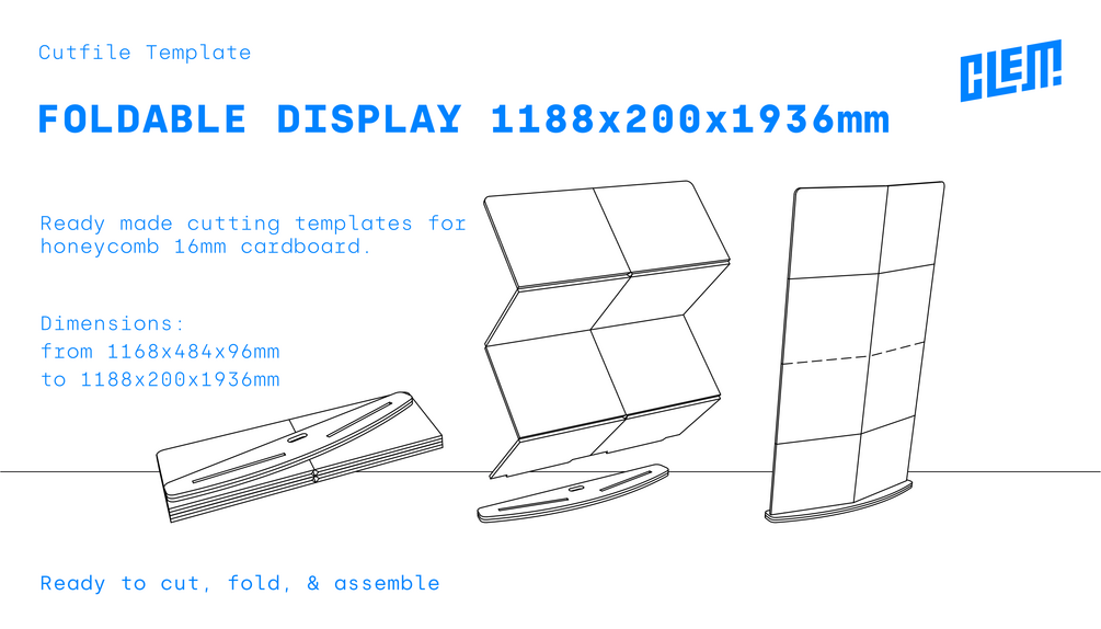 Foldable Display - Cutfiles