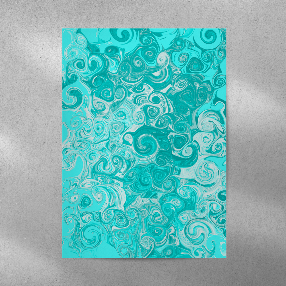 Wall Poster of Azure Aura