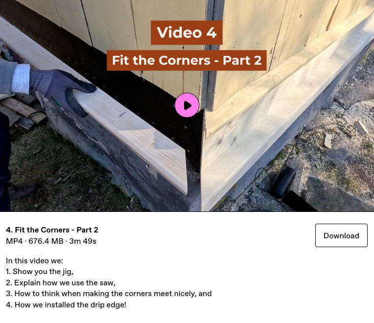 Build a Traditional Drip Edge