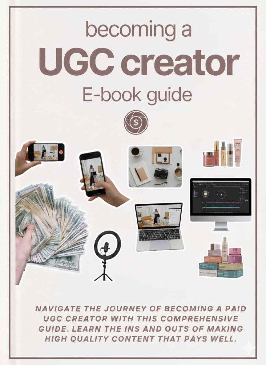 Becoming a UGC creator