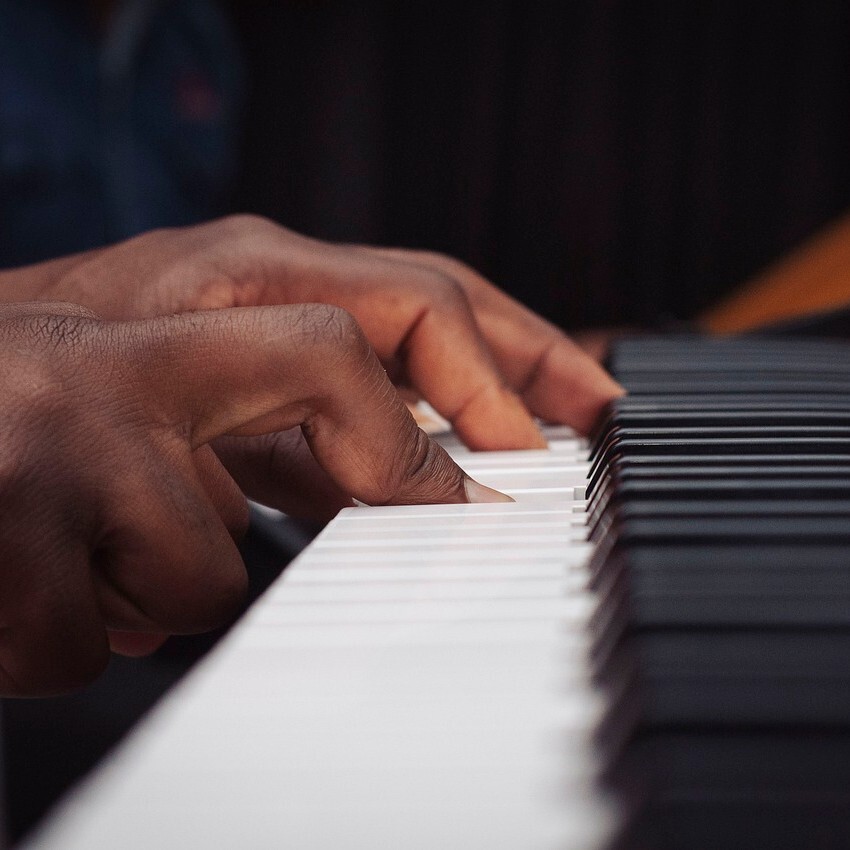 Instrumental for piano practice. Exercise 1