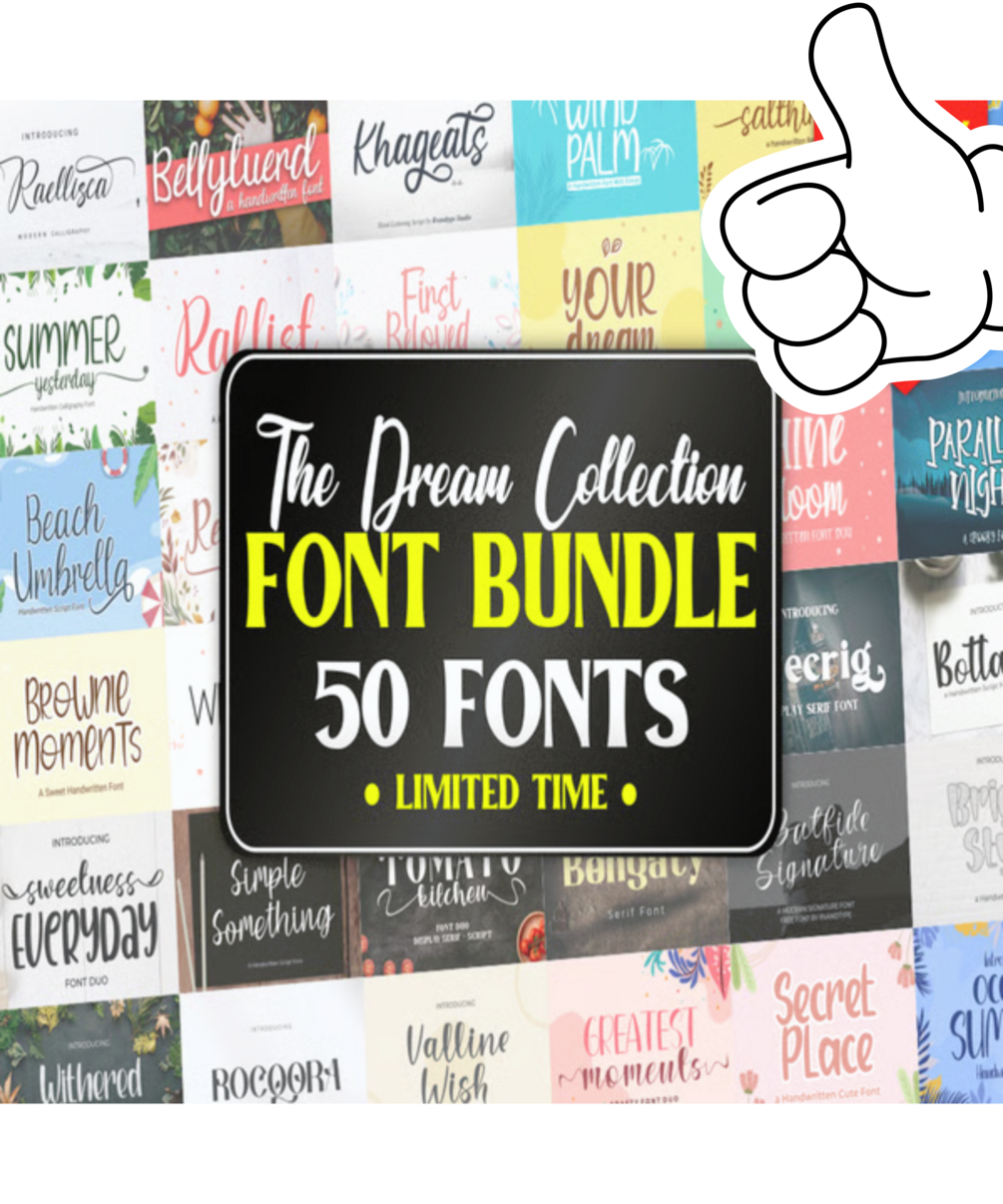 All in One Font Bundles Font
