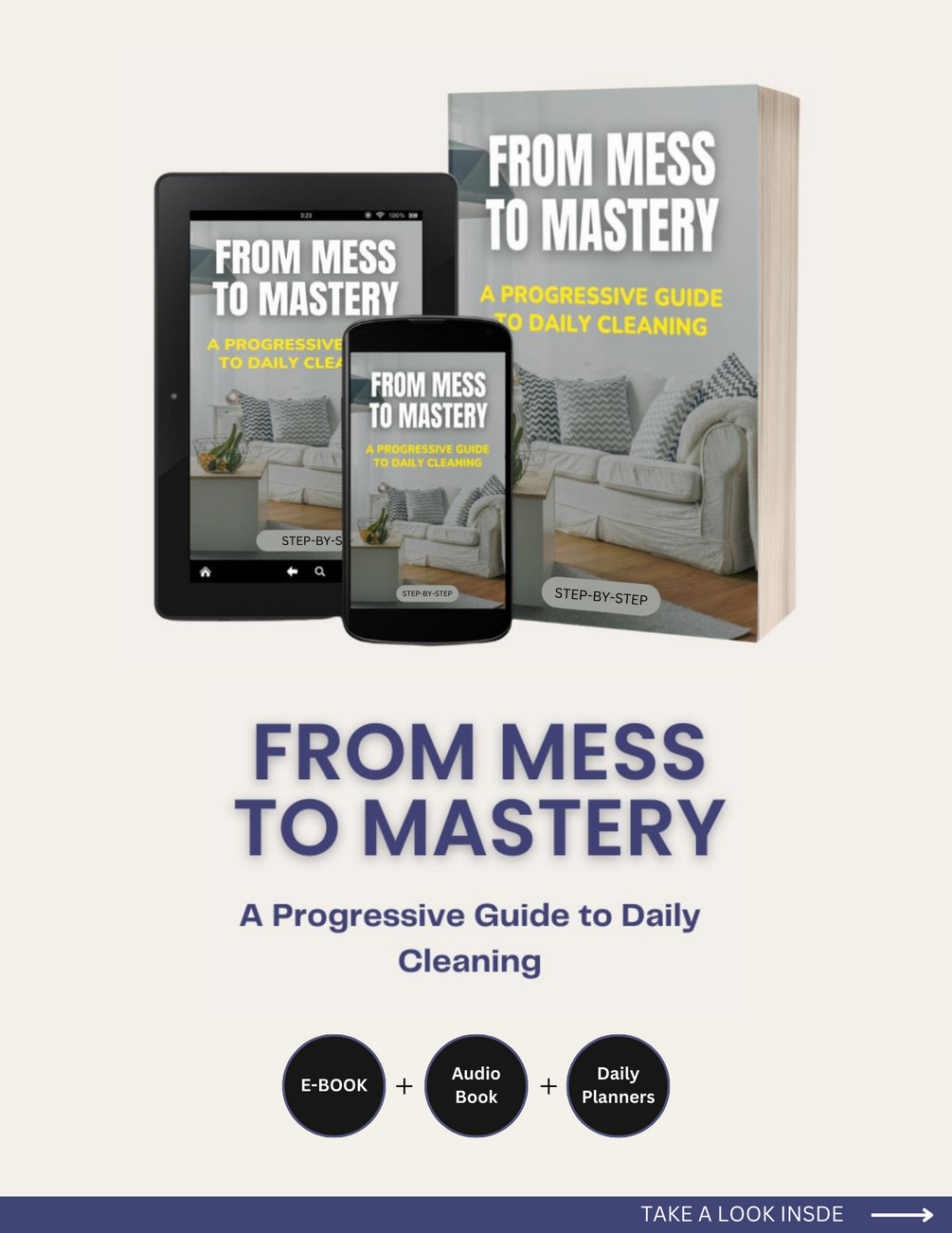 From Mess to Mastery: A Progressive Guide to Daily Cleaning