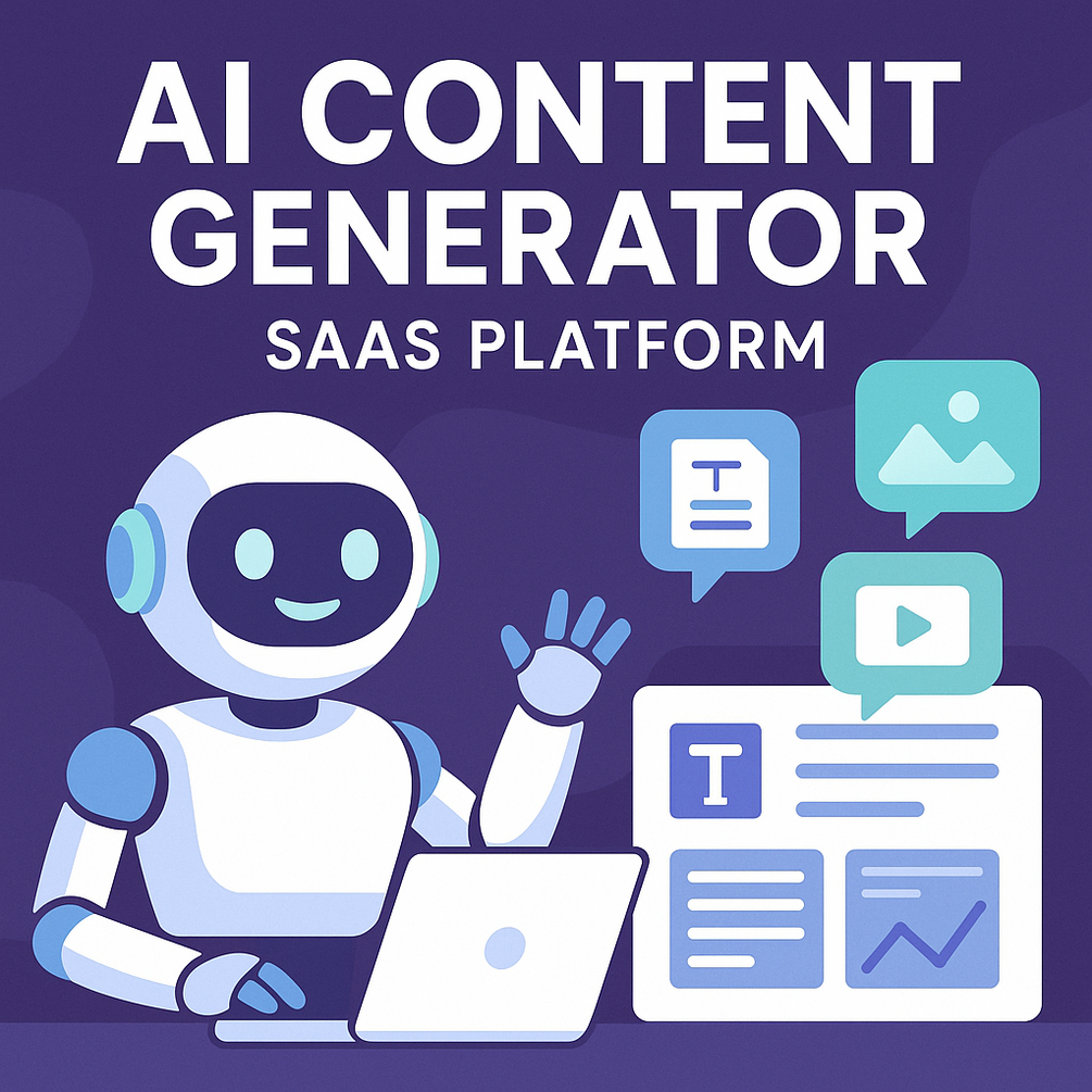 AI Content Generator SaaS Platform.