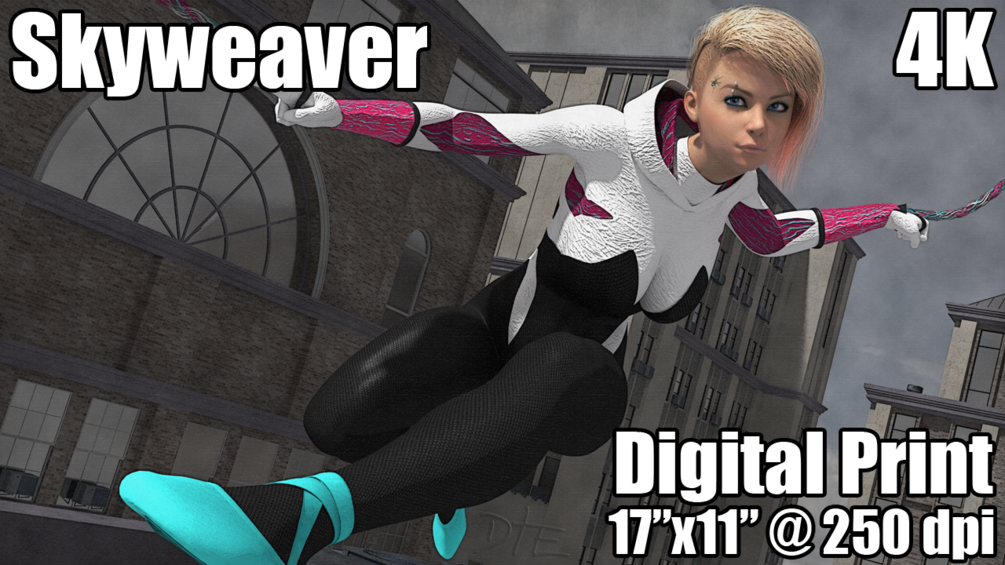 Thredjax: Skyweaver 4K Digital Print