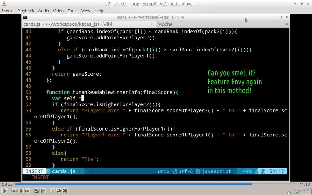 E3 - Refactoring to Objects with JavaScript