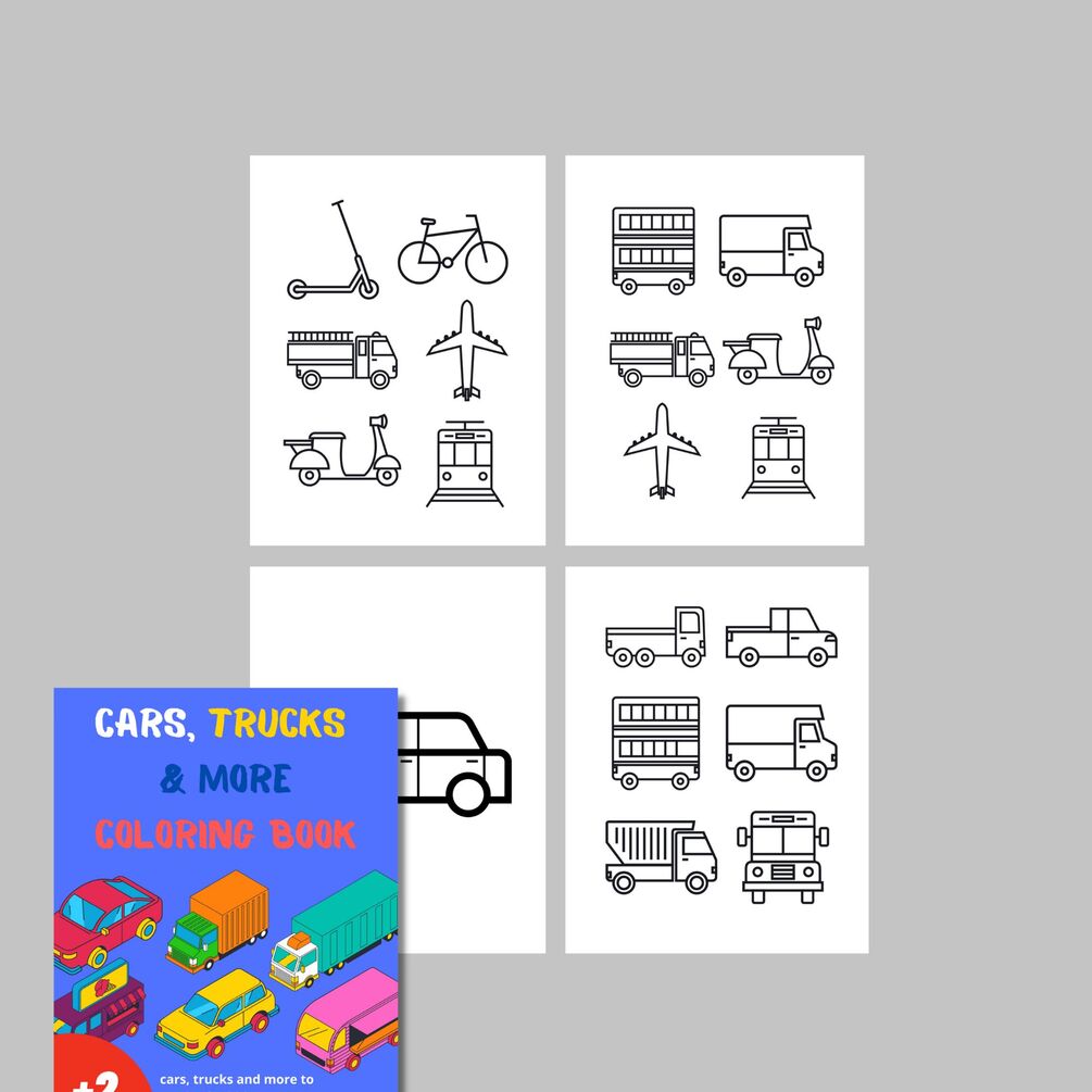 Amazon KDP Coloring book template