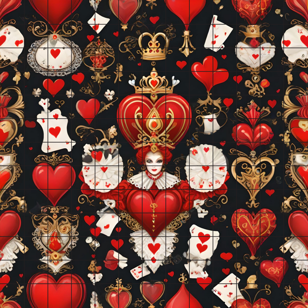 The Queen Of Hearts Patterns Pack
