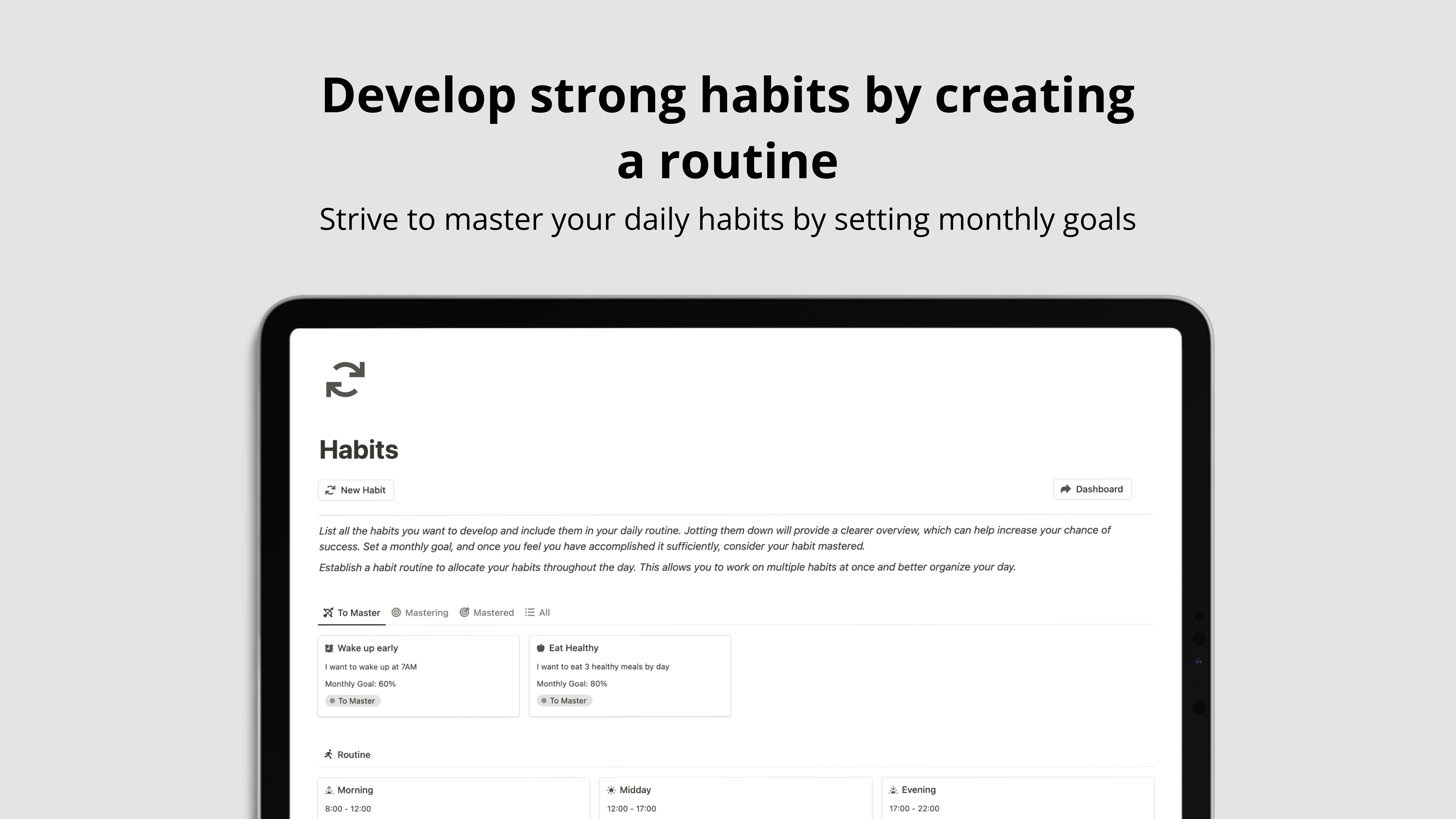 Notion Optimal Resolution System: Master Your Goals - Notion Circles
