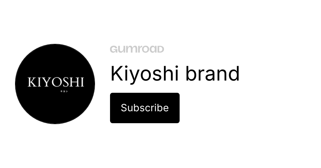 Kiyoshi brand