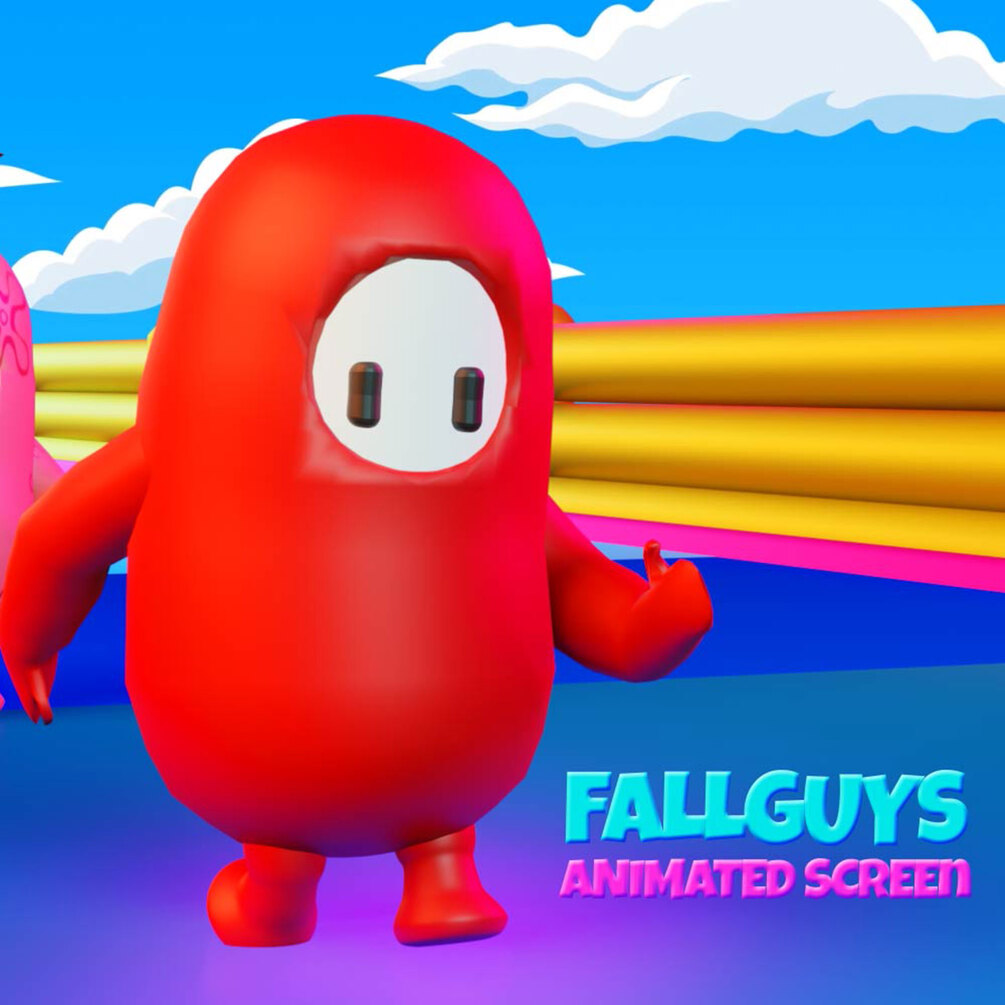 FallGuys – Animated Screen